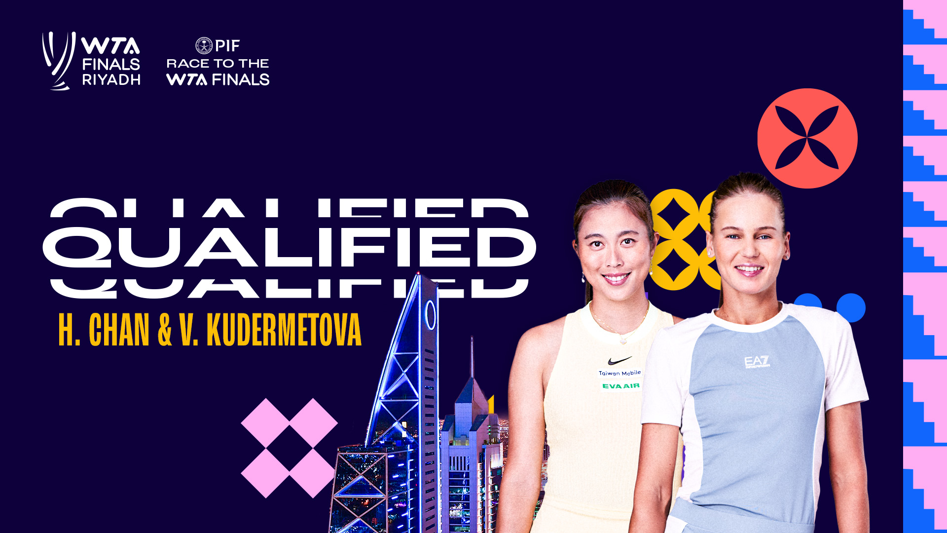 WTA Finals doubles roster complete as last teams secure spots