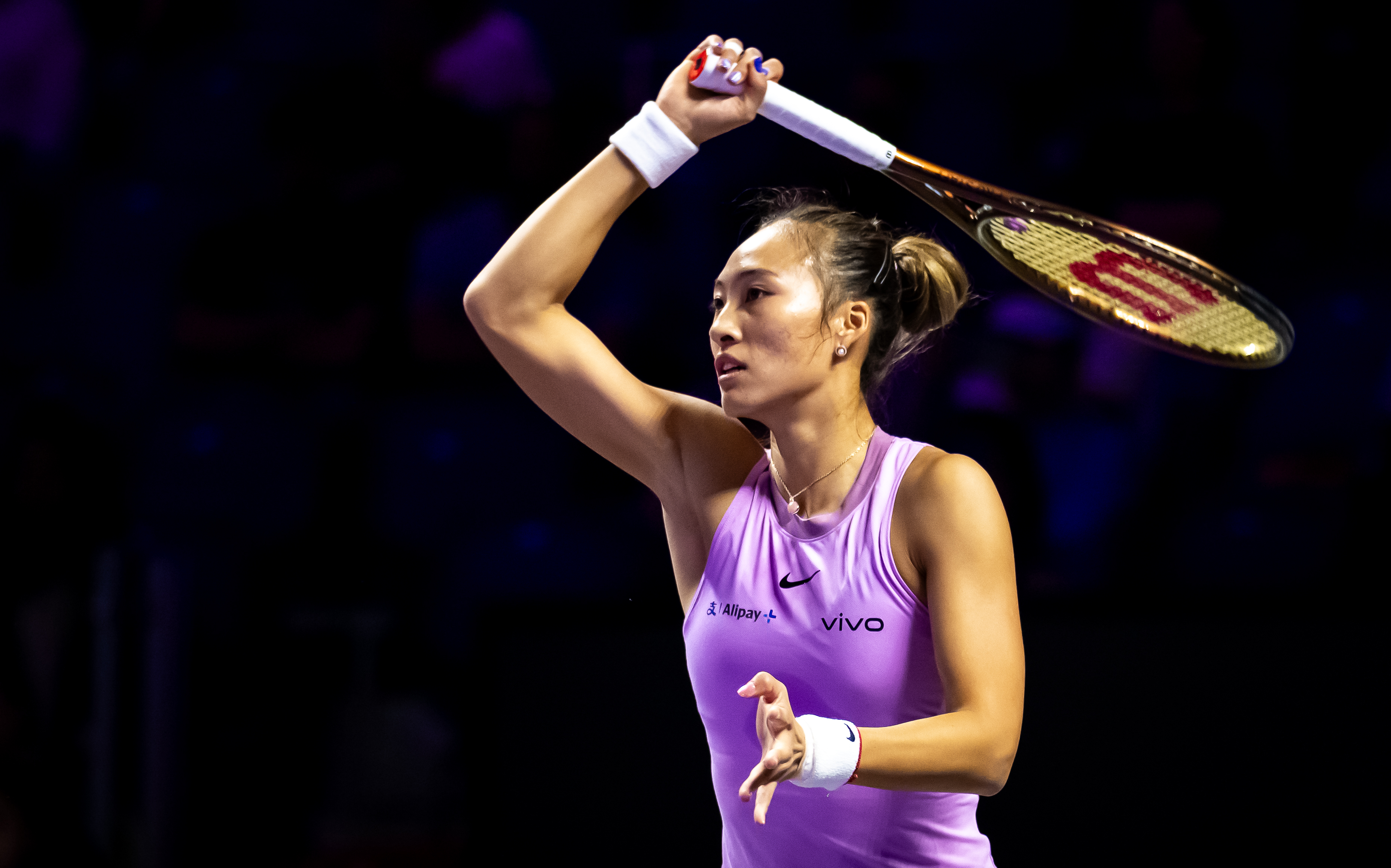 Zheng strikes back: Levels her record at WTA Finals with win over Rybakina