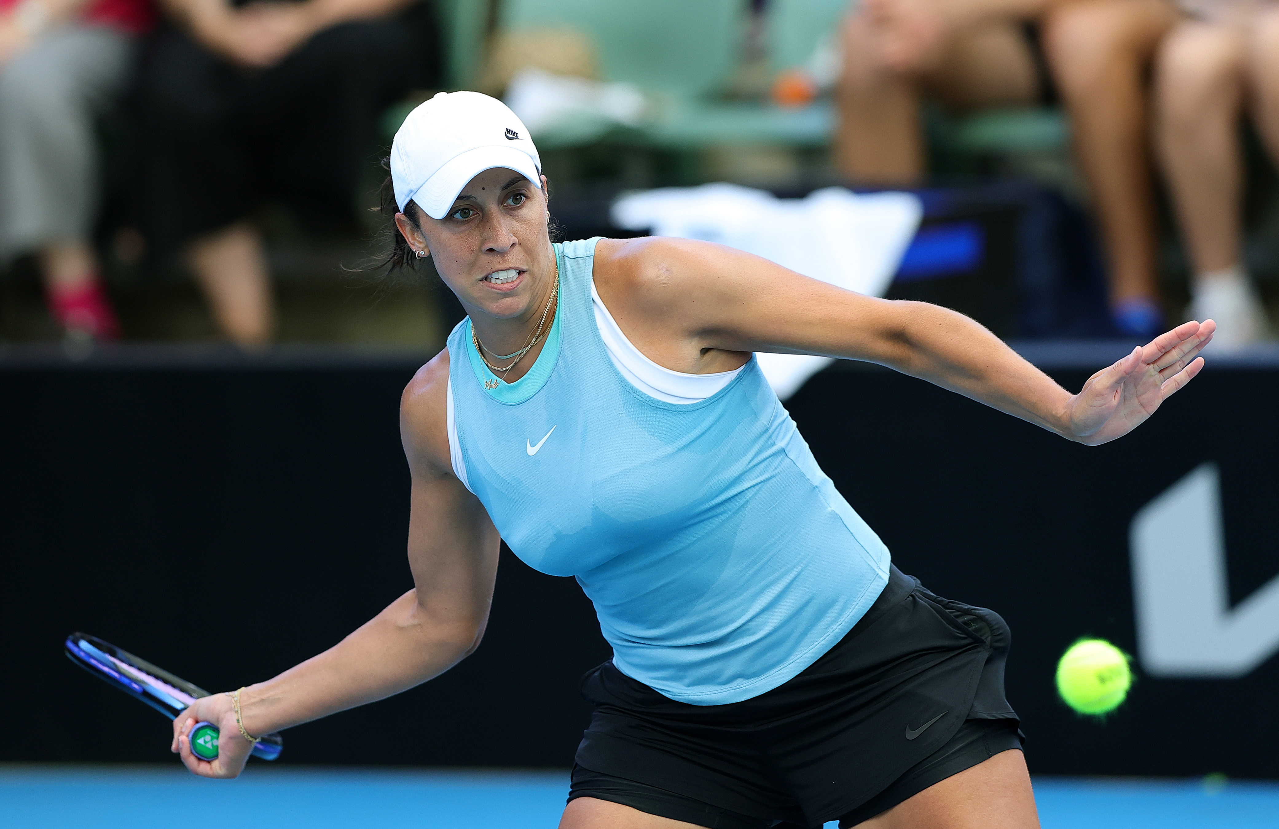 Australian Open champion Keys withdraws from Dubai with leg injury