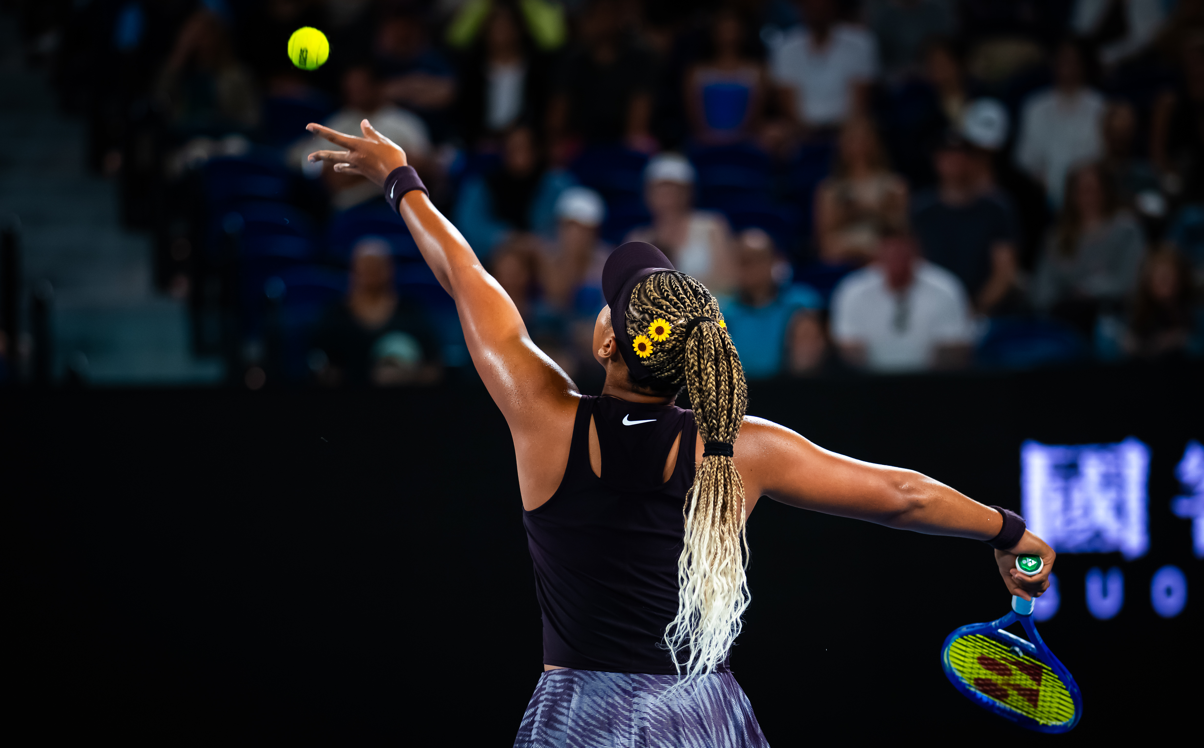 Osaka sends sunny message with Australian Open outfit