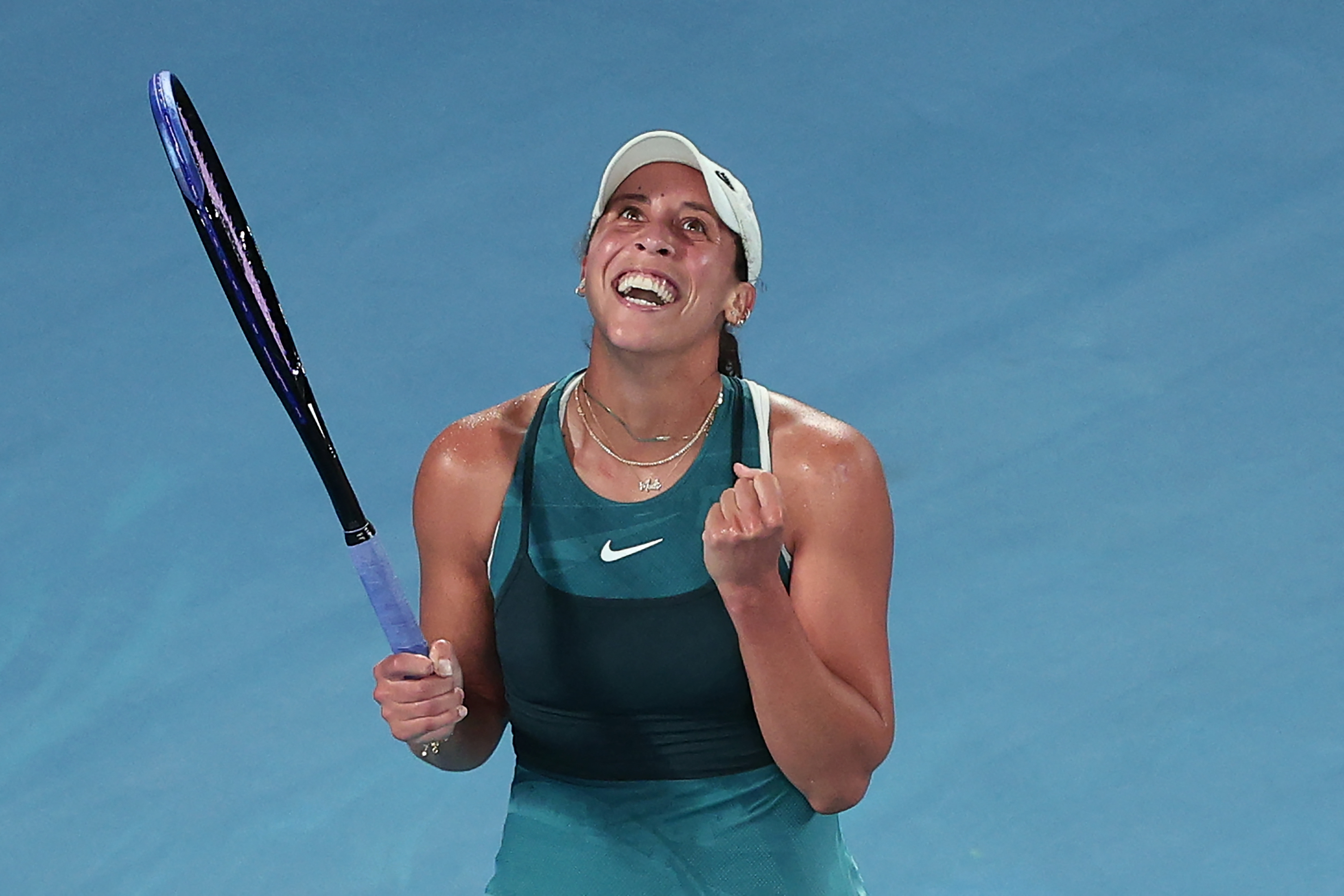 Keys saves match point, stuns Swiatek in Australian Open semifinals