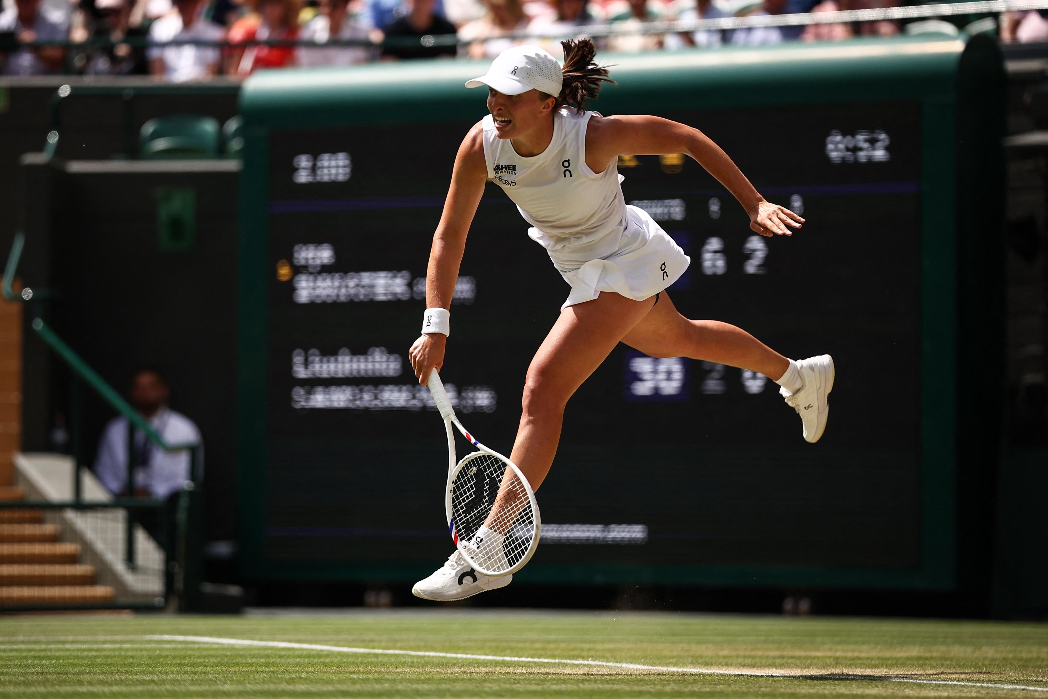 Breaking new ground: Swiatek moves into first Wimbledon semifinal