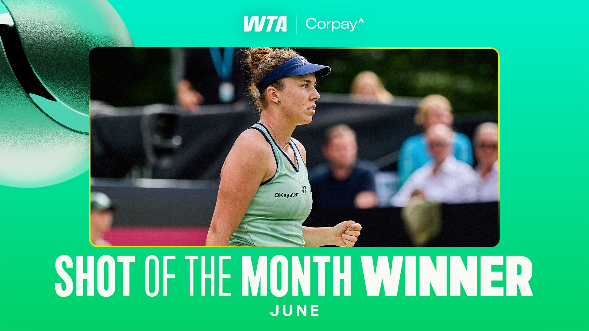 June Shot of the Month: The point Noskova had no business winning