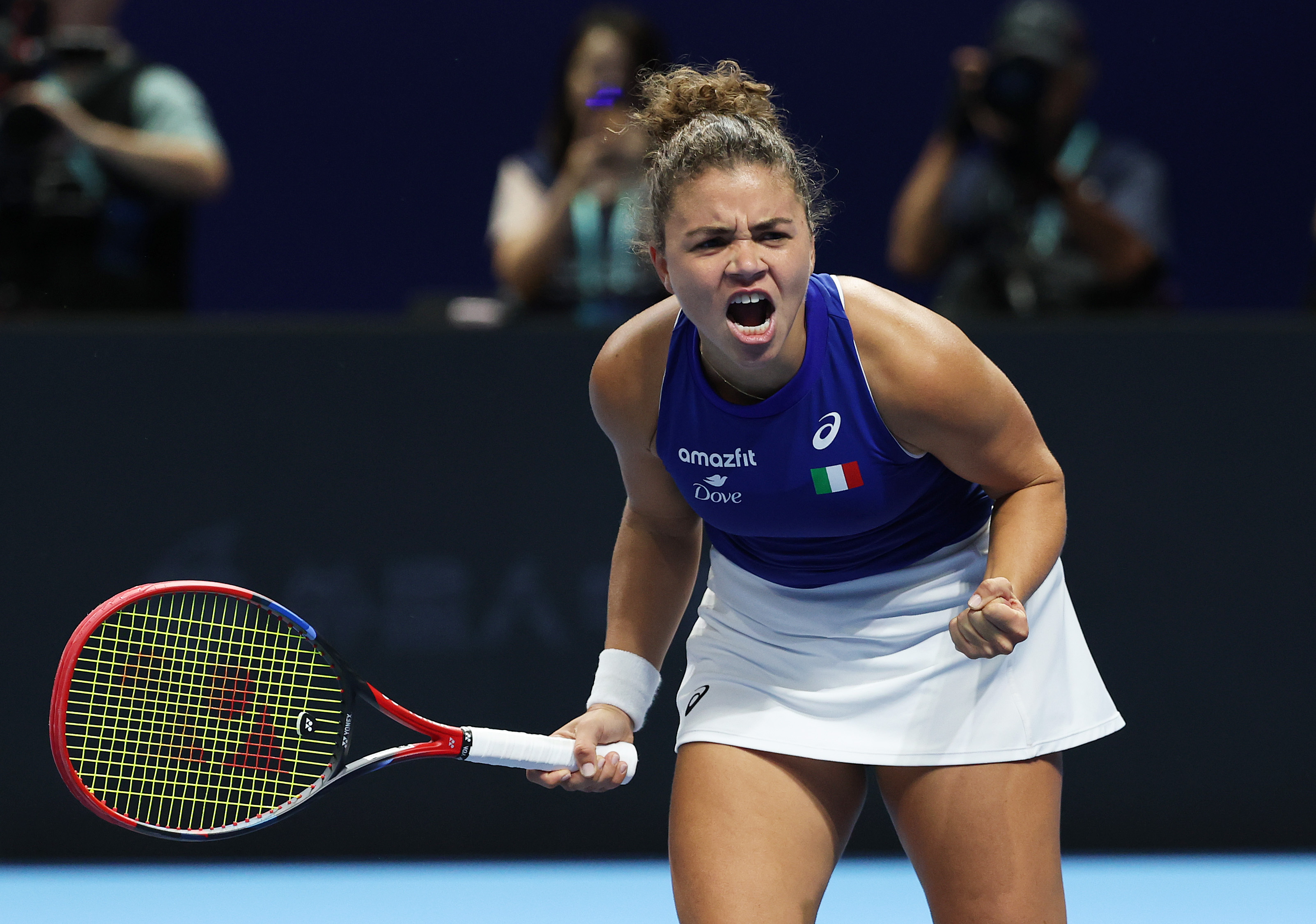 Paolini leads Italy past Ukraine to reach Billie Jean King Cup final