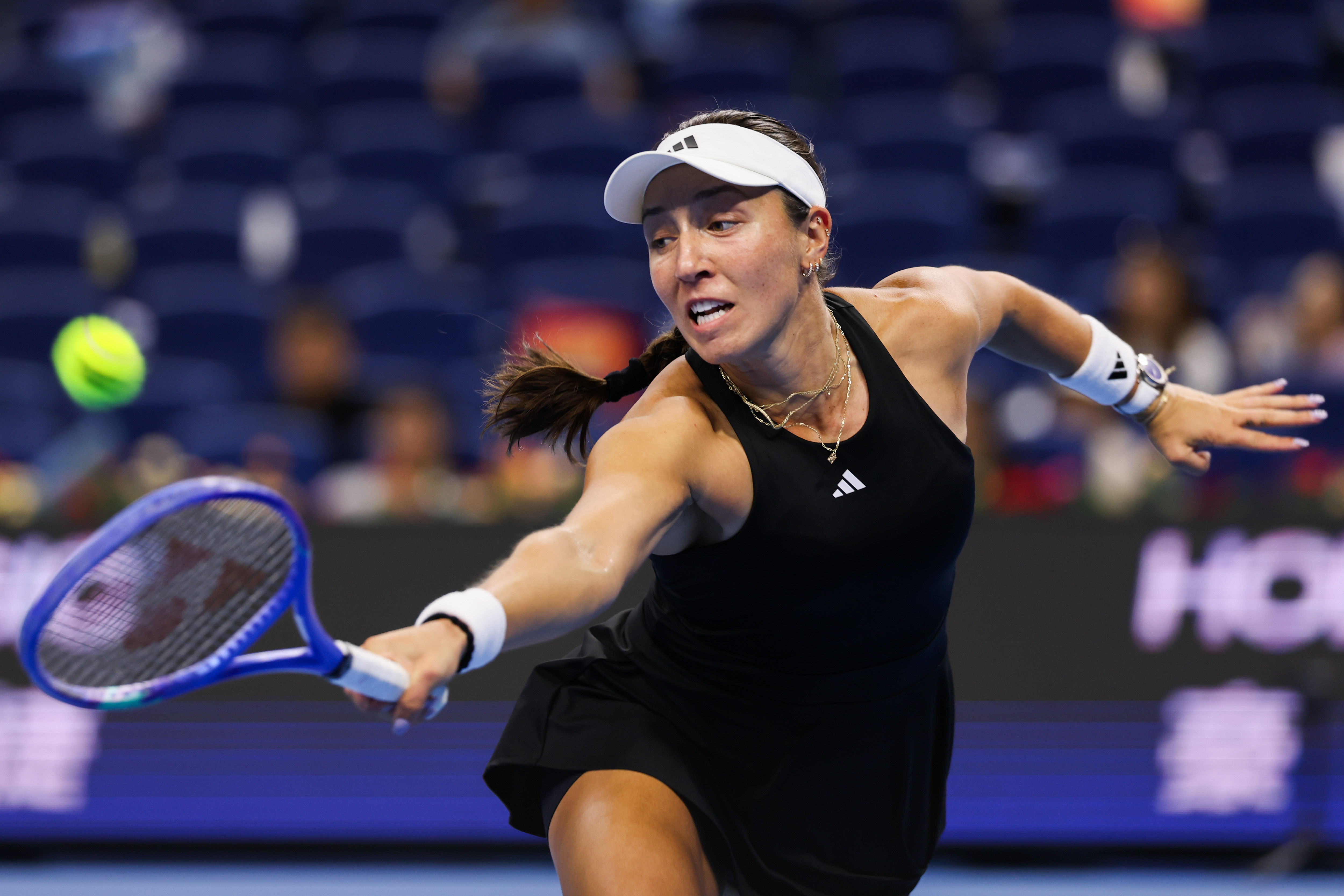 Pegula battles past Kostyuk in Beijing midnight rollercoaster ride