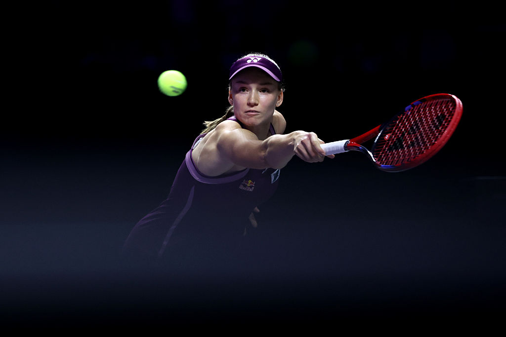 Rybakina drops just four games to Anisimova in WTA Finals opener