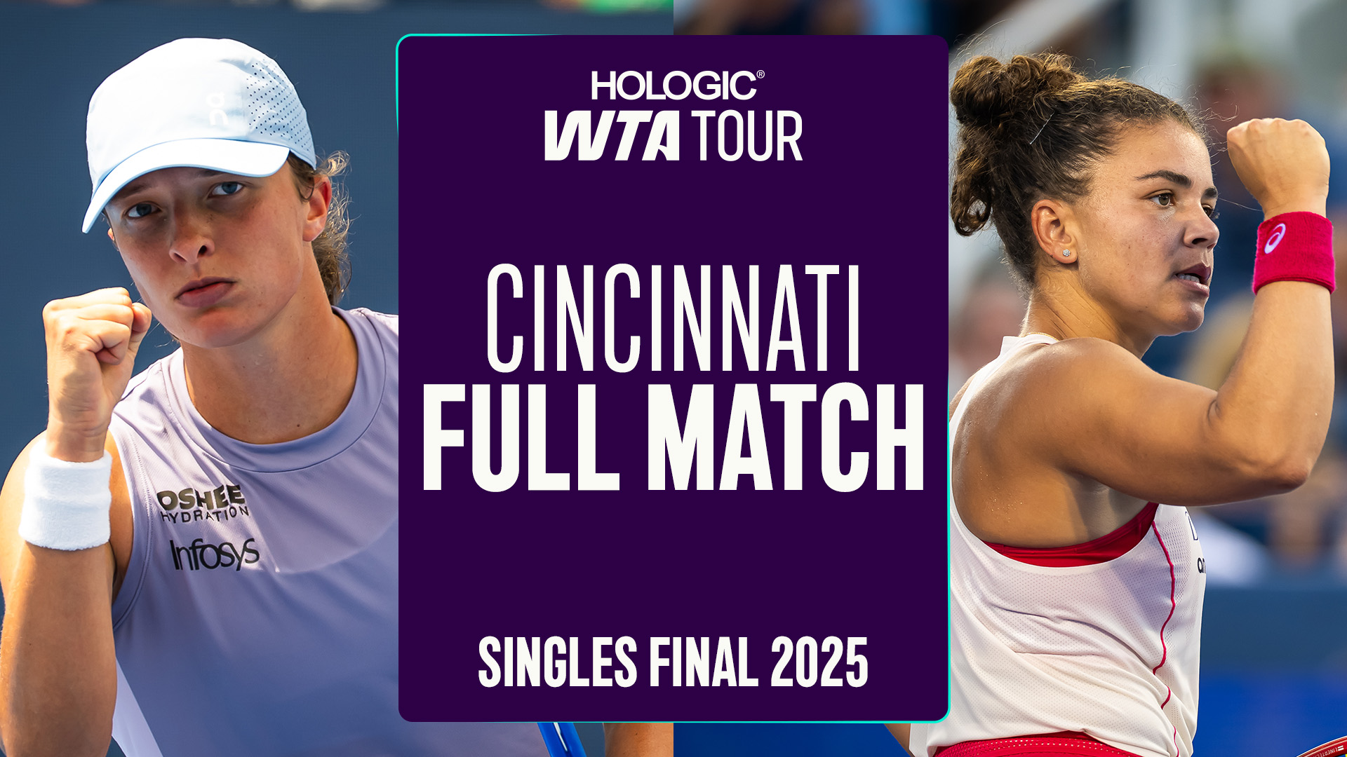 Relive the moment: Swiatek wins Cincinnati Open for first time