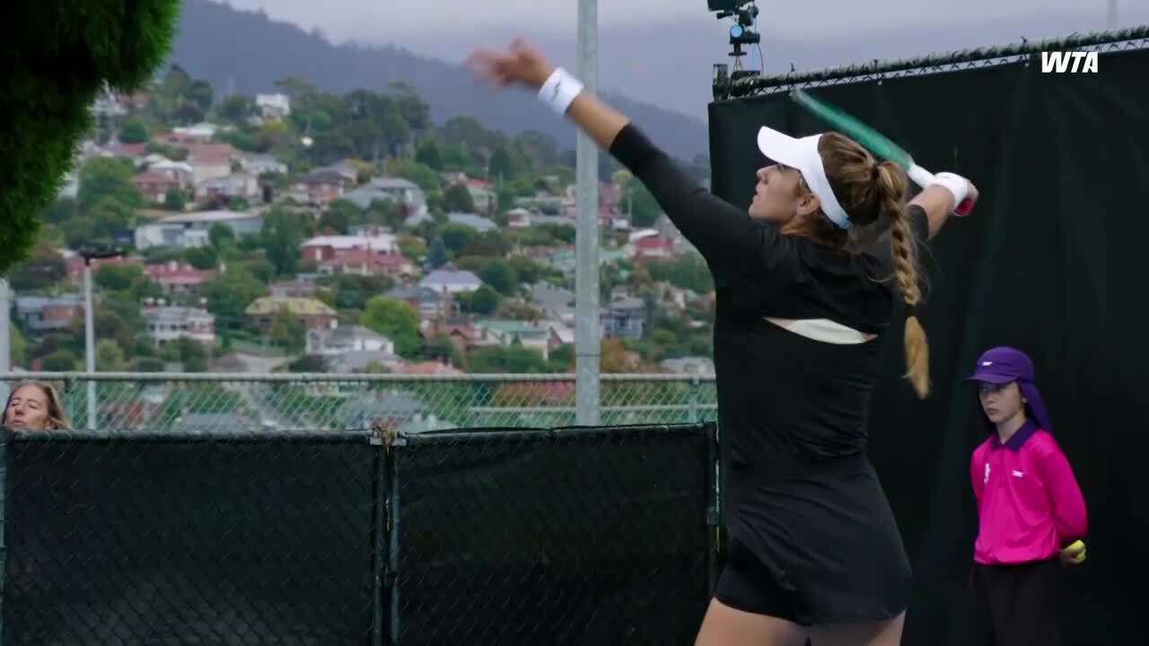 Ruzic bests Sierra in Hobart to reach third tour-level quarterfinal