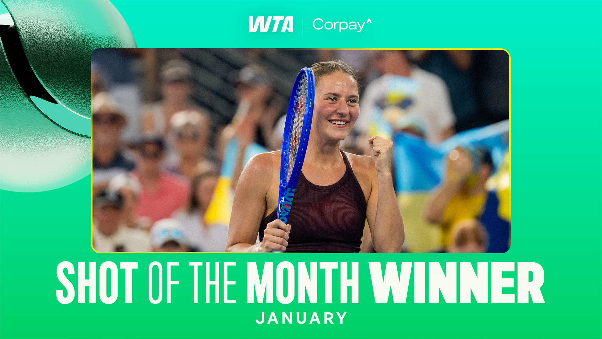 ‘That is unbelievable!’ Kostyuk’s scorching passing shot nets January ...