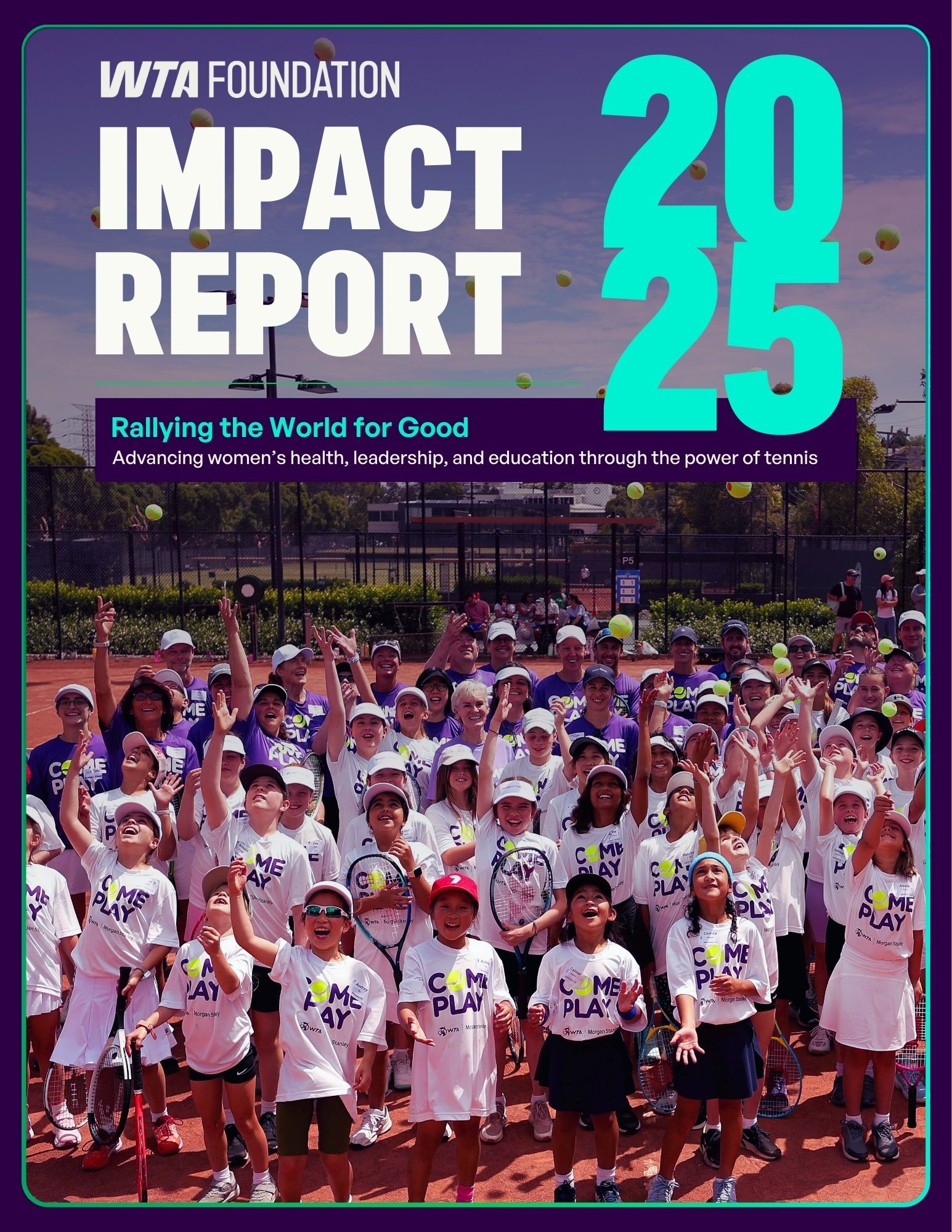 WTA Foundation’s 2025 Impact Report puts purpose into play