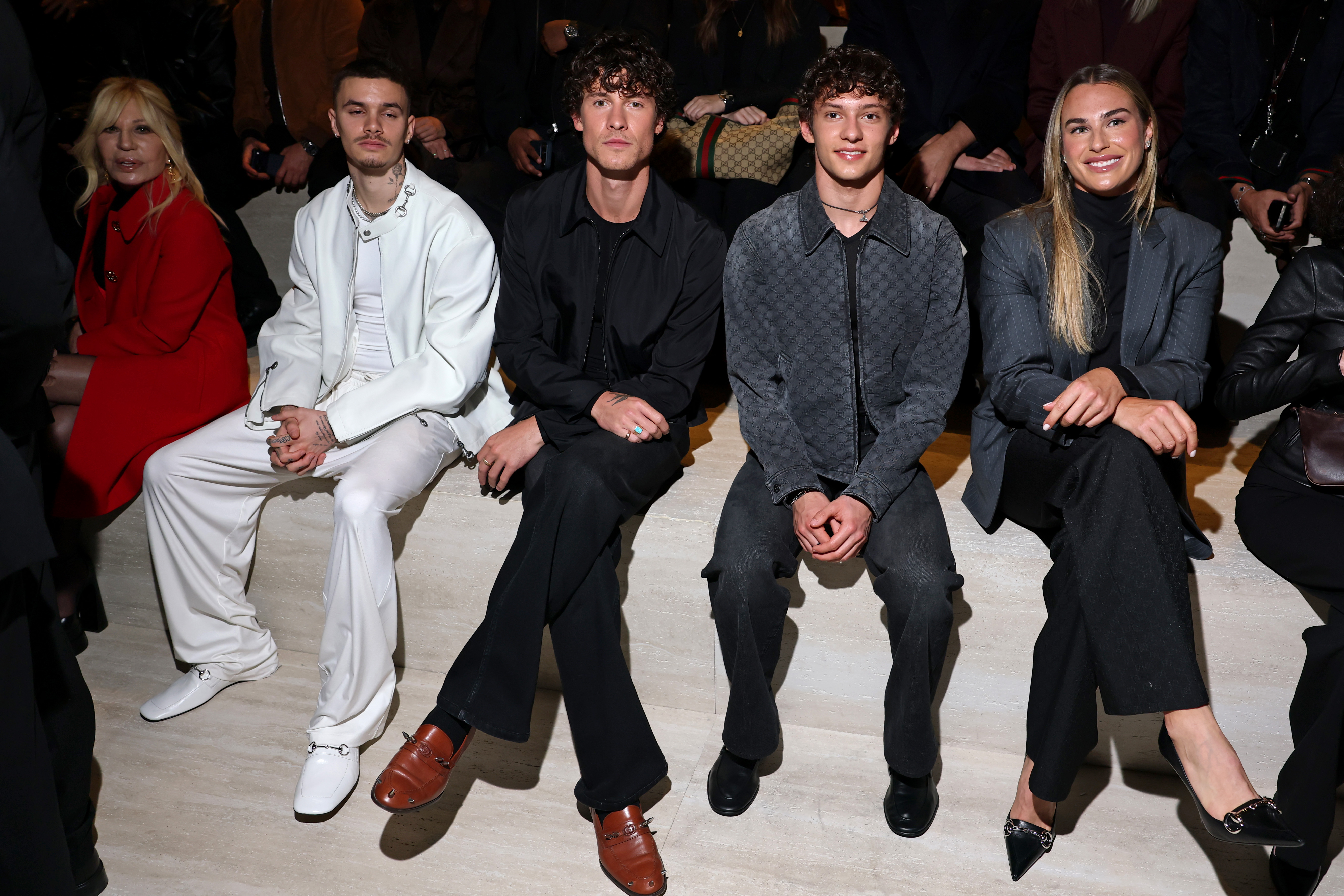 Sabalenka sits front row for Gucci at Milan Fashion Week