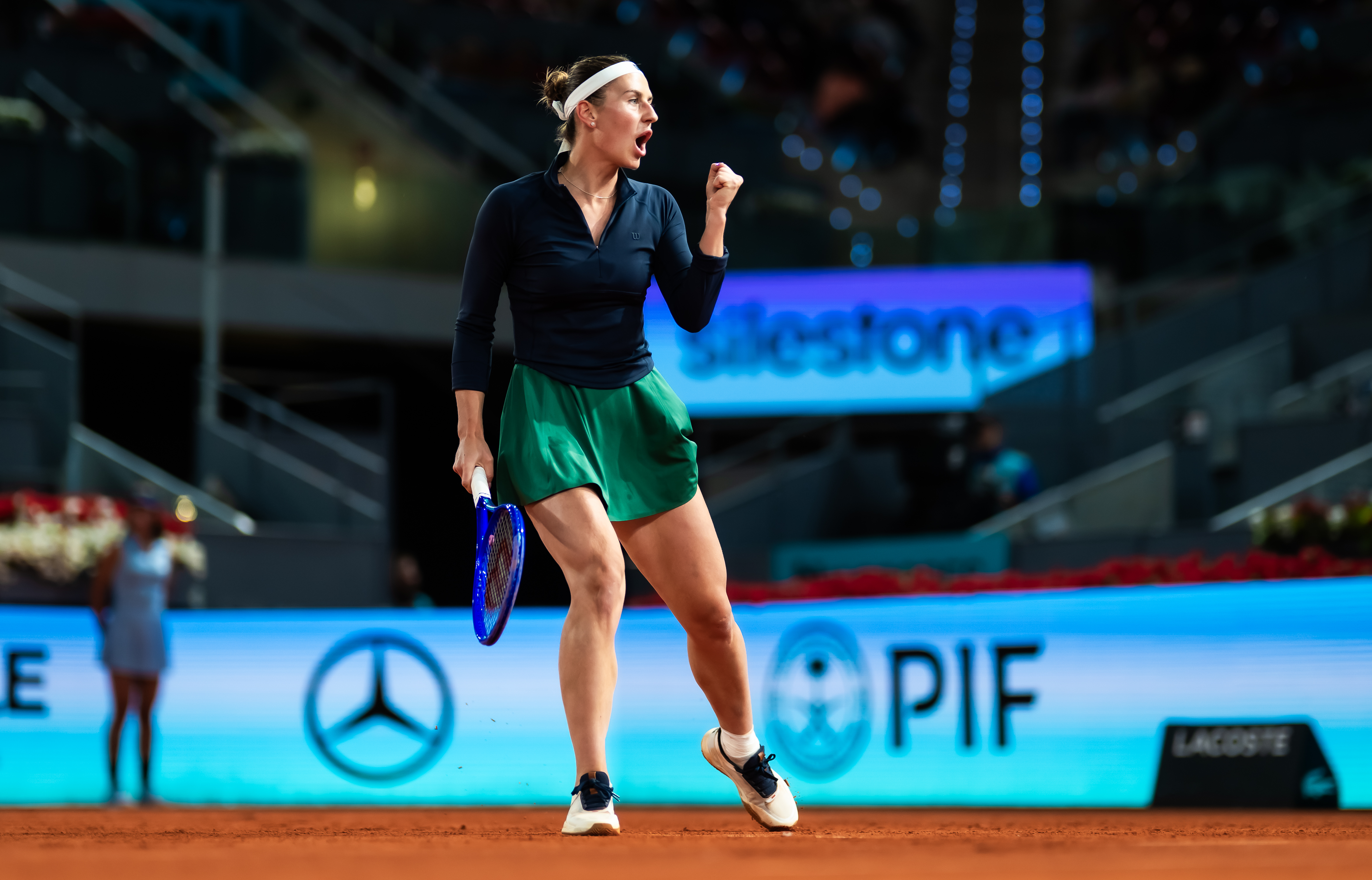 Kostyuk makes it back-to-back finals with three-set win over Potapova ...