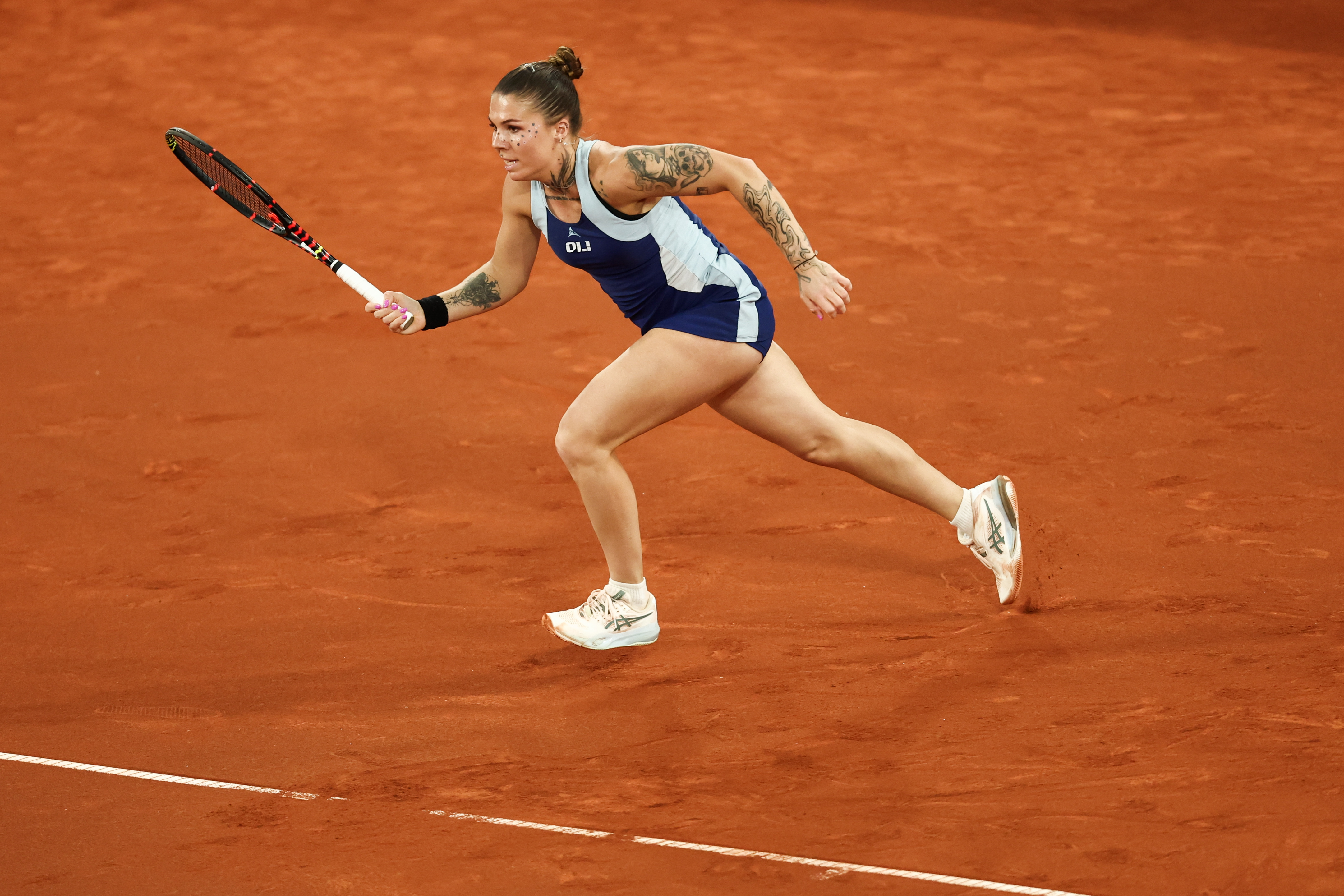 Oliynykova bests Marcinko in Rome for first WTA 1000 victory
