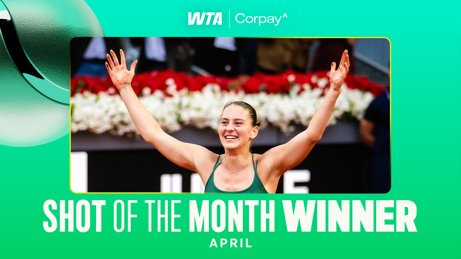 Marta Kostyuk finds a winner while facing the wrong way in Madrid