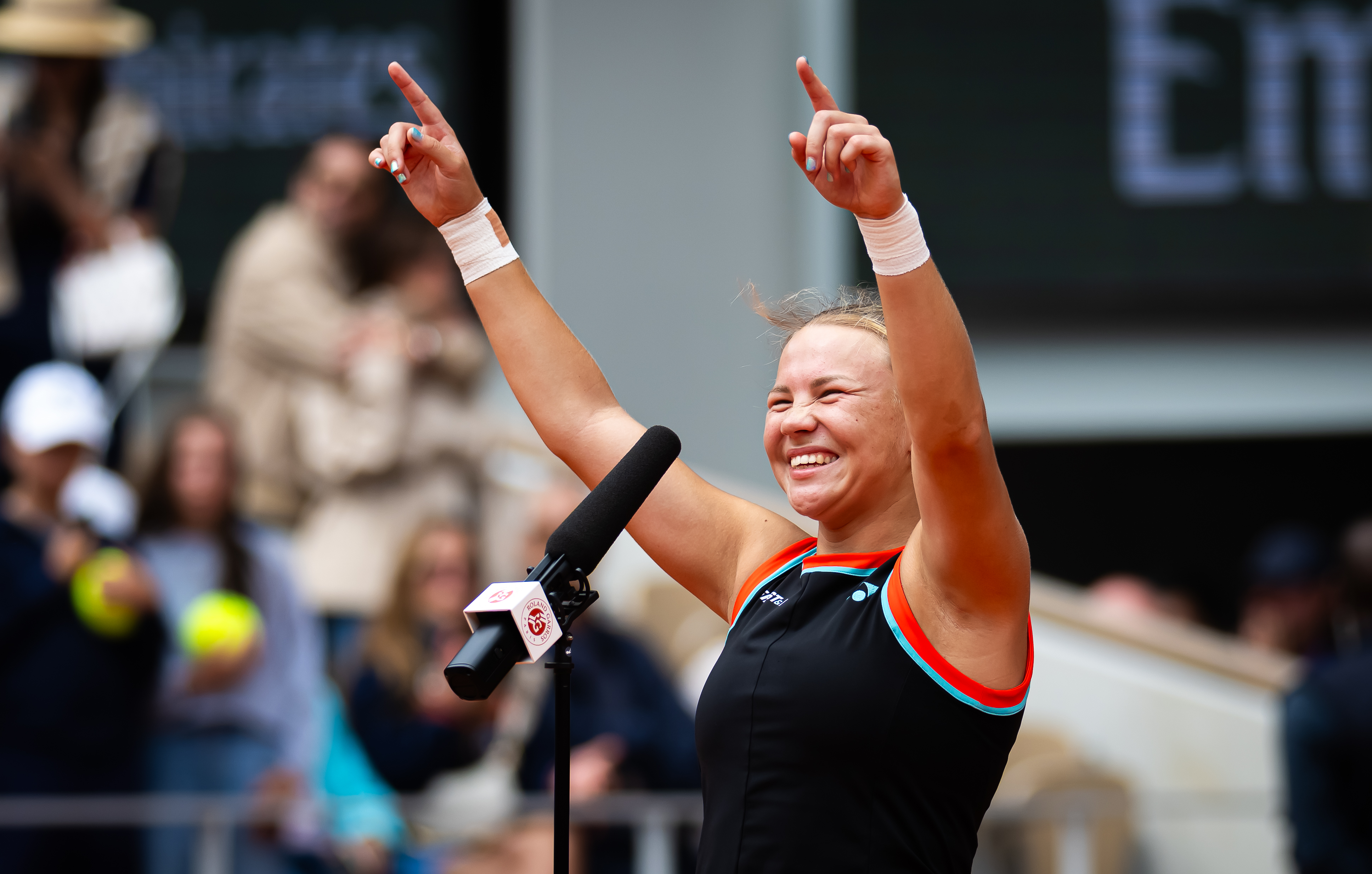 'Huge moment for my career': Shnaider relishes in upset of No. 1 Sabalenka